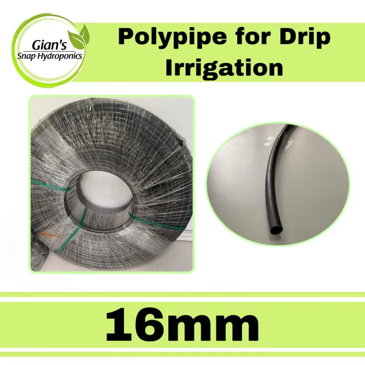 Poly pipe for Drip Irrigation (16 mm diameter) 10mtrs per order | Lazada PH