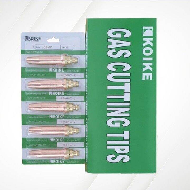 KOIKE Gas Cutting Tip LPG No.2 Model.106 HC | Lazada Indonesia