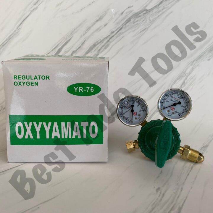 REGULATOR YAMATO OXY OXYGEN YR-76 LAS TABUNG GAS OKSIGEN WELDING | Lazada Indonesia