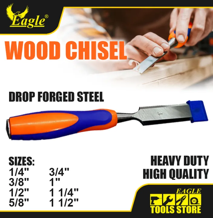Heavy Duty Wood Chisel ( 1/4 - 1 1/2 Inches ) Eagle Professional Tools ...