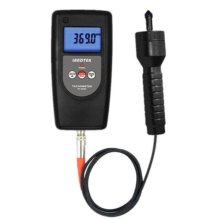 Photoelectric/Contact Two-in-One Tachometer DT-2859 Linear Speed and ...