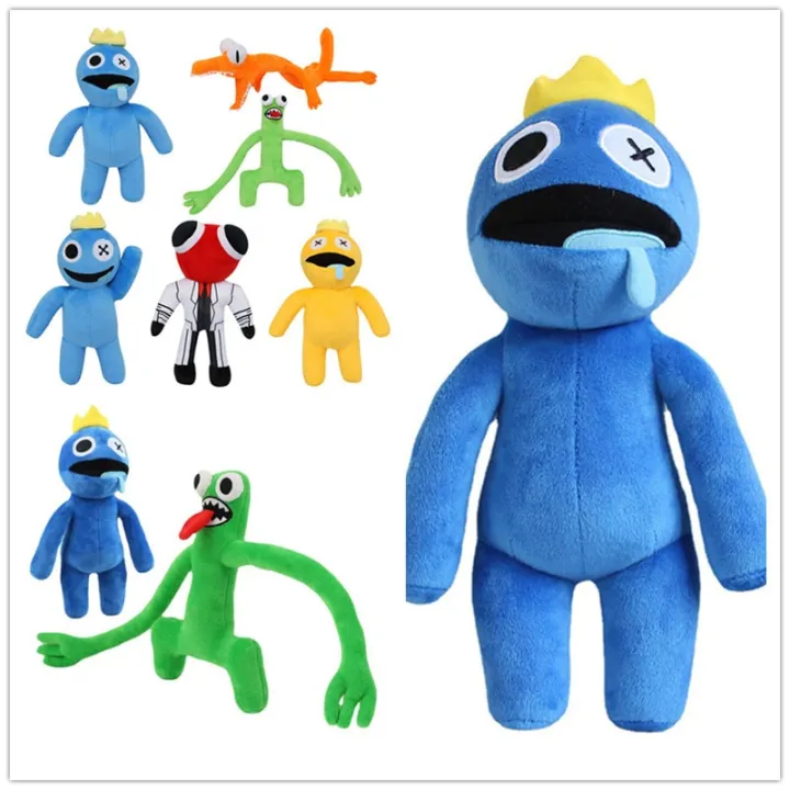 Ro-Blox Rainbow Friends Plush ของเล่นการ์ตูนเกมตุ๊กตาตัวละคร Kawaii ...
