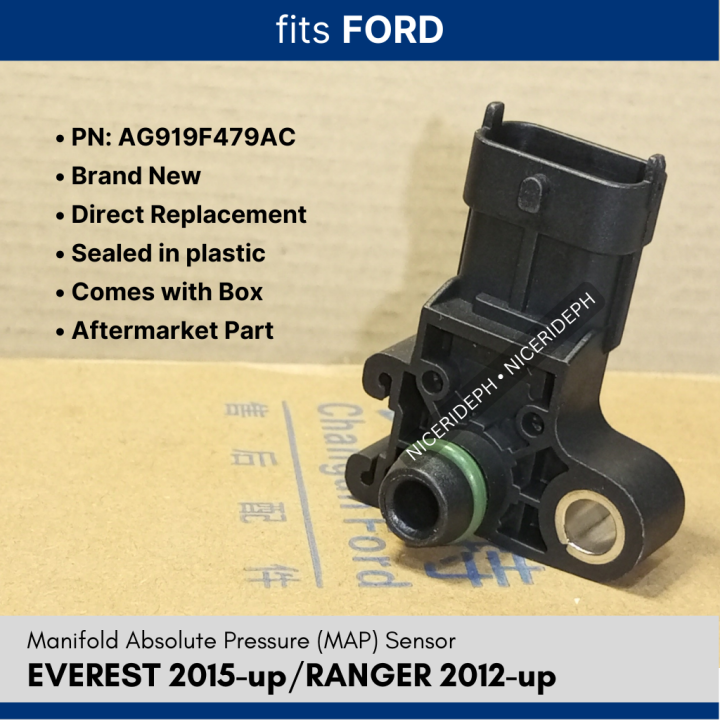 MAP SENSOR FORD Everest 2015 up / Ranger 2012 up PN: AG919F479AC ...