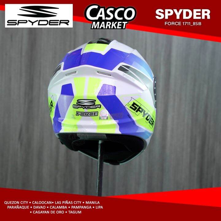 Spyder Force Modular Helmet with Dual Visor | Lazada PH
