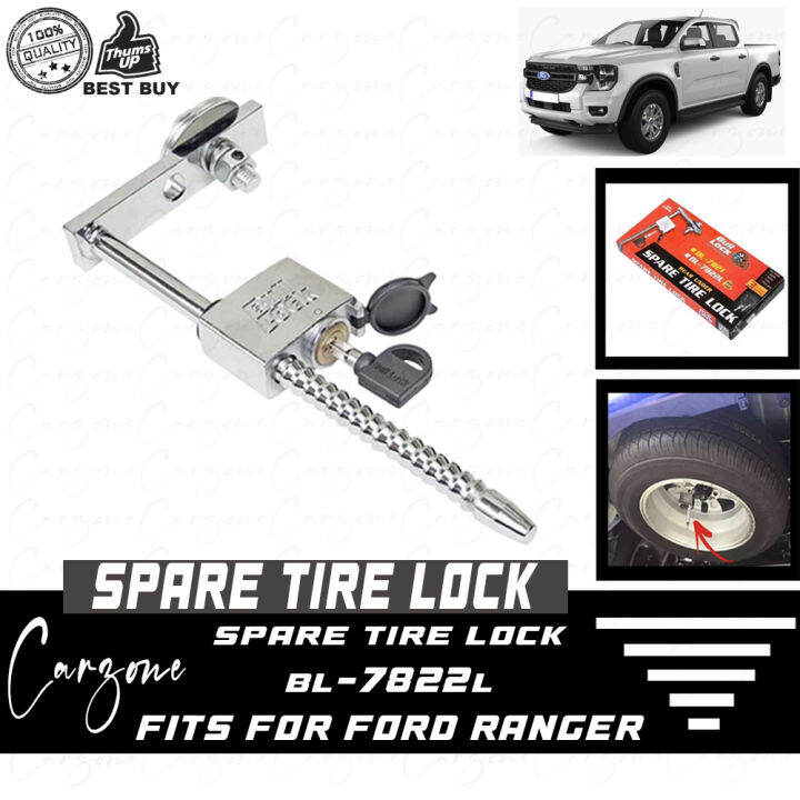 Ford Ranger 2019-2022 Spare Tire Lock (BL-7822L) | Lazada PH
