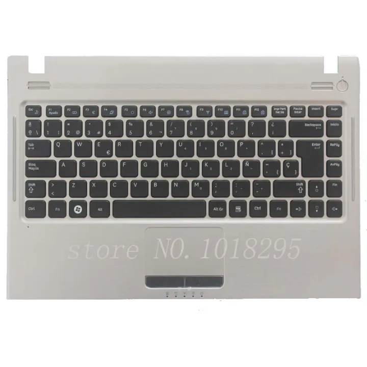 ใหม่ภาษาสเปนสำหรับ Samsung Q330 Keyboard SP แป้นพิมพ์แล็ปท็อปพร้อม C ...