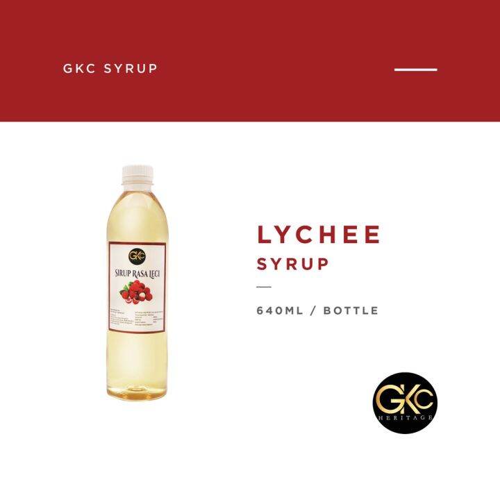 Sirup Leci / Lychee Syrup Minuman GKC Heritage 640 ml | Lazada Indonesia