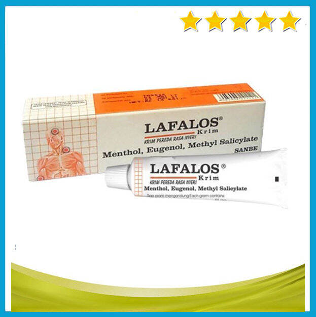 Lafalos Krim 20gr | Cream Meredakan Nyeri Otot, Nyeri Punggung, Nyeri ...