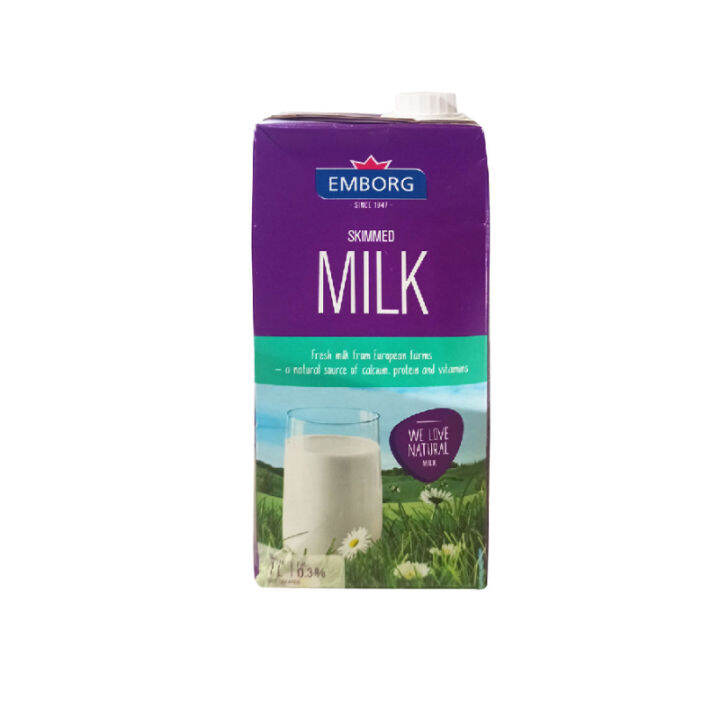 Emborg UHT Skimmed Milk (1L) | Lazada PH