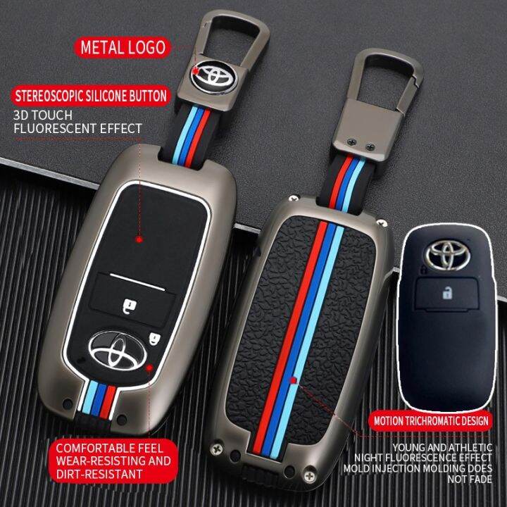 For Toyota Raize Veloz Avanza 2022 - 2024 Remote Key Case Cover Alloy ...