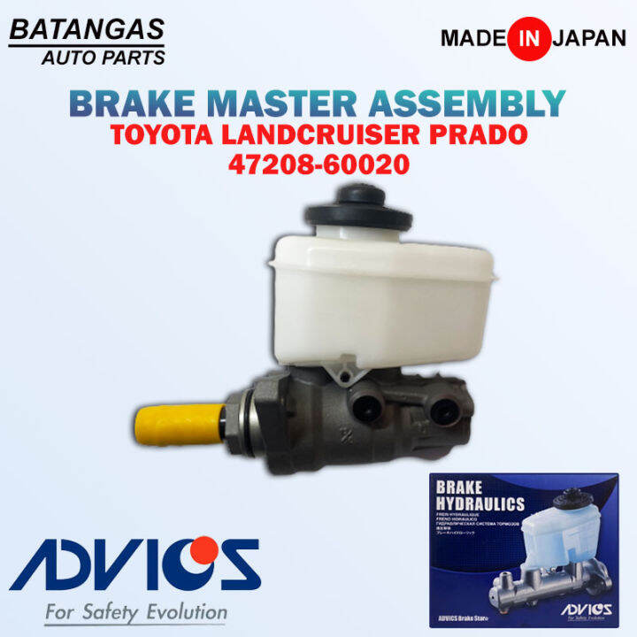 ADVICS BRAKE MASTER ASSEMBLY Toyota Landcruiser Prado 120 (1GR-FE / 2TR ...