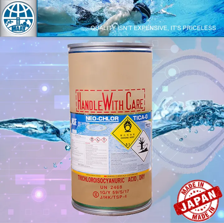 NEOCHLOR TCCA 90% Chlorine Granule Japan ( 50 Kgs) | Lazada PH