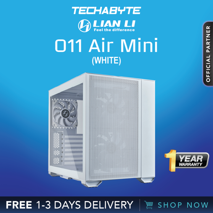 Lian Li PC-O11 Air Mini Small Tower Case - White | Lazada Singapore