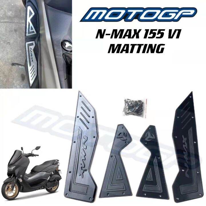 Yamaha Nmax 2019 V1 Matting Footboard With Complete Bolts and Nuts ...