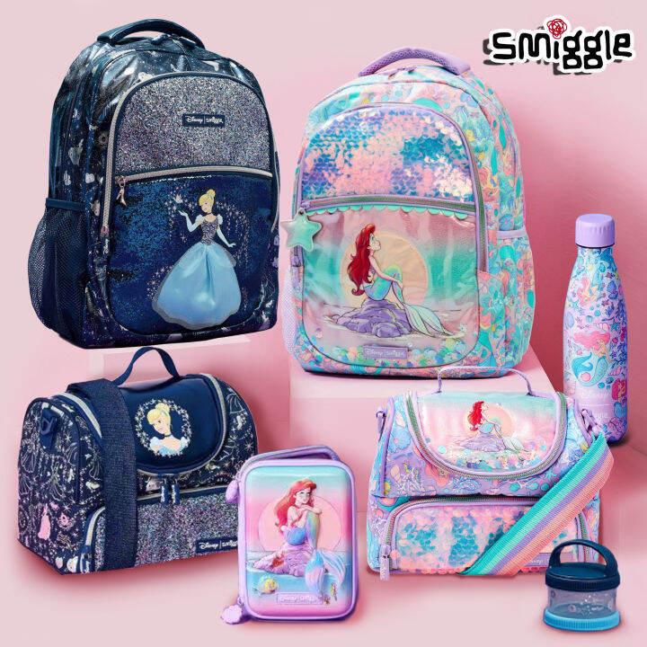 Smiggle Backpack Children's Day Gift Co branded Mermaid Princess ...