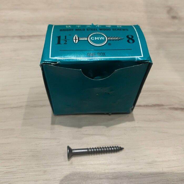 Skrup Kayu / Wood Screw CHW + 1 1/2inch x 8mm | Lazada Indonesia