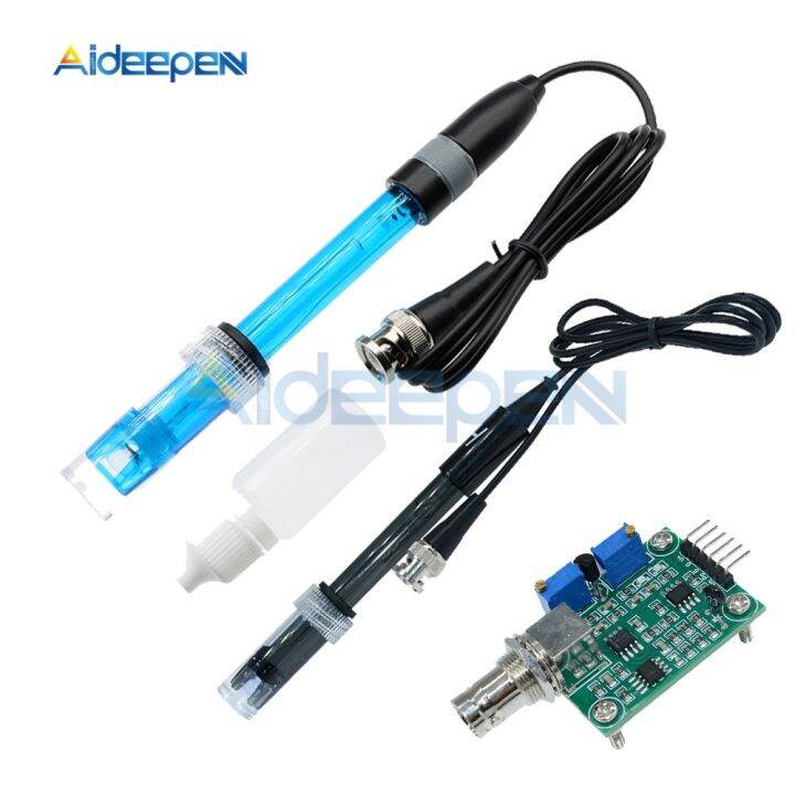 ☁ Liquid PH 0-14 Value Detection Regulator Sensor Module Monitoring ...