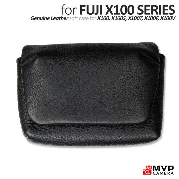 GENUINE LEATHER Soft Camera Case for Fuji Fujifilm X100 X100S X100T ...
