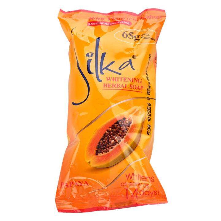 SILKA SOAP PAPAYA (ORANGE) 8/12/65G (1 PC) | Lazada PH