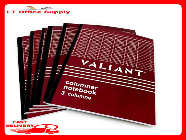 Valiant Columnar Notebook Record Book Journal Ledger Cash Notebook ...