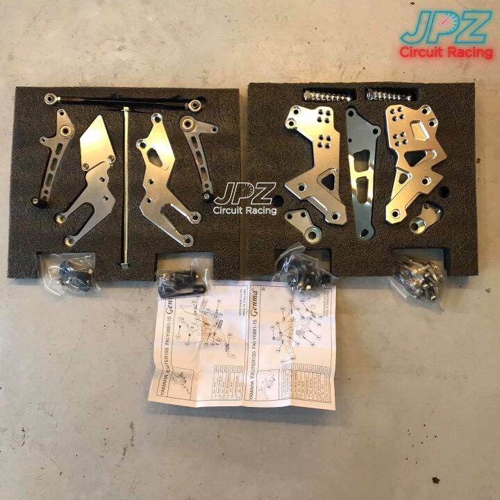 GENMA FOOTREST SINGLE SET SHIFTER for YAMAHA SNIPER 155 and Sniper 150 ...