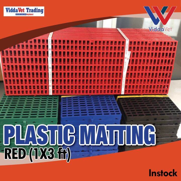 1x3 feet Plastic Matting for dog cage pig pen flooring Plastic matting ...