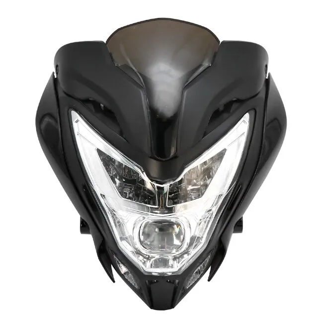 Sclmotos- LED PULSAR200 PULSAR 200 NS Front Headlight Headlamp Assembly For BAJAJ Pulsar 200 ...