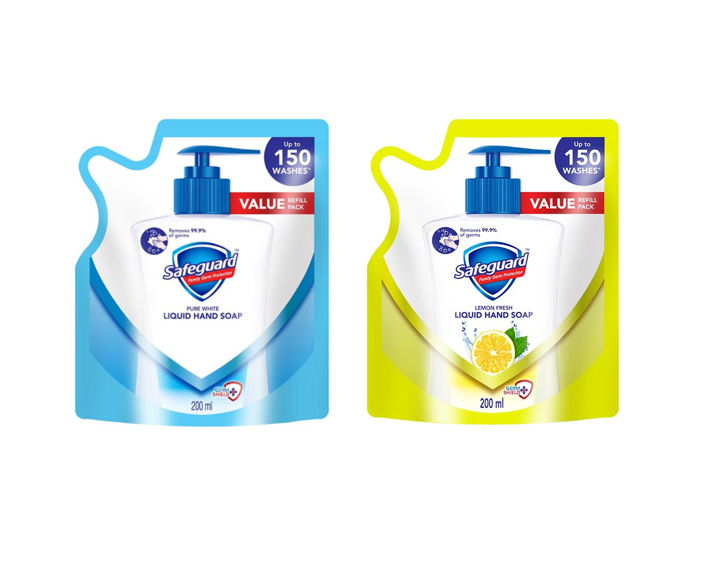 200ml Safeguard Liquid Hand Soap White Or Lemon Refill Lazada Ph