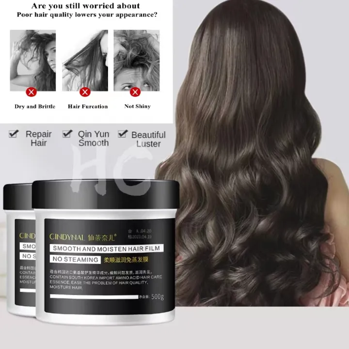 COD-Hair Treatment Mask Deep Repair Hair Film Nourishment Softening ...