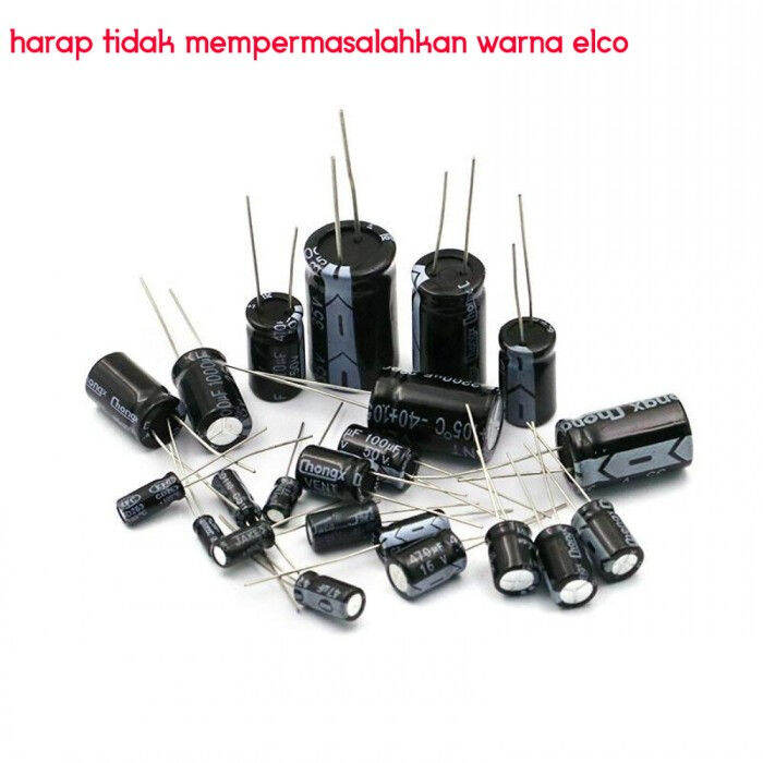 KAPASITOR ELCO CAPACITOR ELKO 47UF 100V | Lazada Indonesia