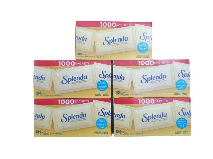 Splenda Zero Calorie Sweetener 1,000 Packets Expiry 05/2026 | Lazada PH