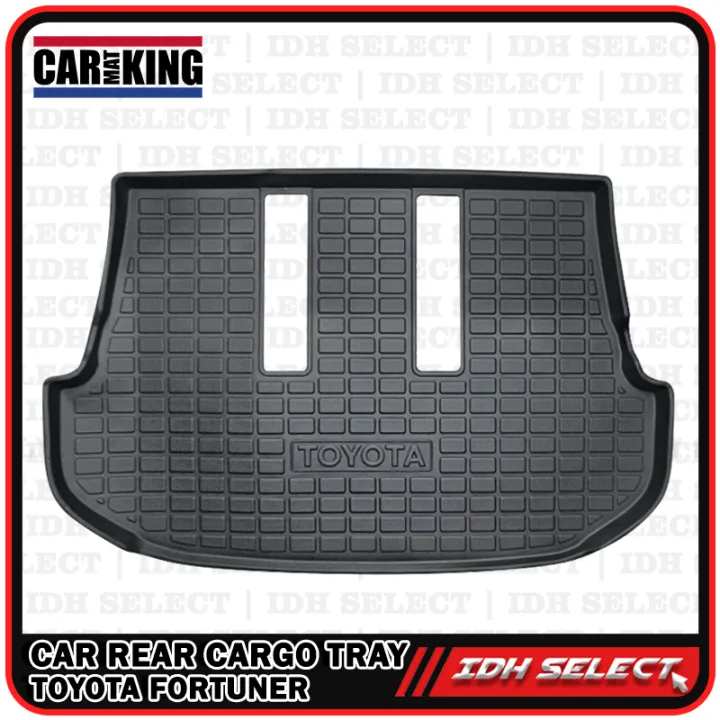 CARMATKING Toyota Fortuner Trunk Tray Mat 2004 - 2022 | Car Cargo Rear ...