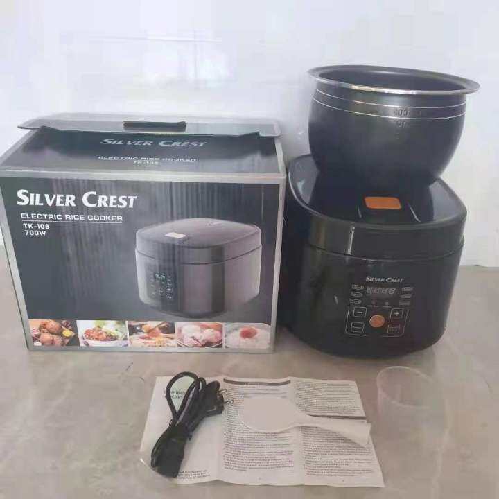 Silver Crest Electric Rice Cooker 5L Kitchen Cooker Smart Rice Cooker ...