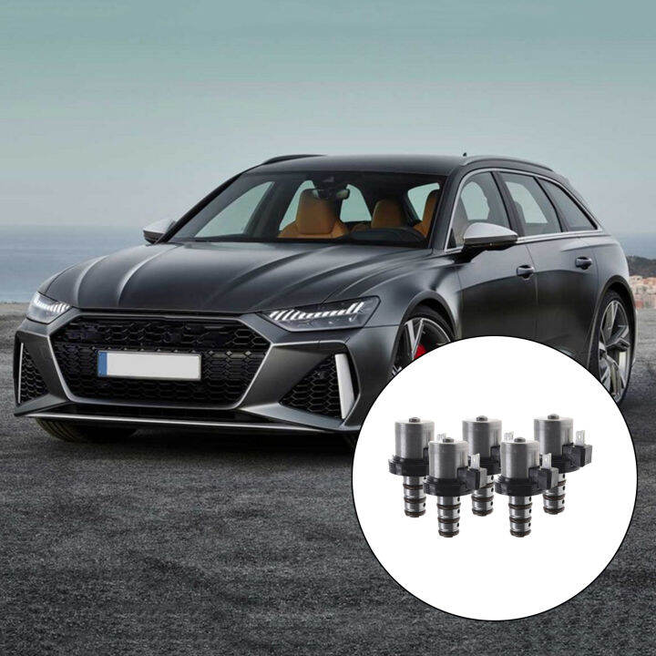 CCBEST 5 Pieces Transmission Solenoid Valve Set MD758981 F4A-41 Fits ...