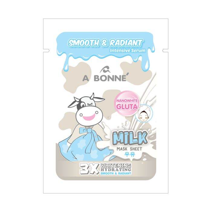 A Bonne Milk Mask Sheet 20g | Lazada PH