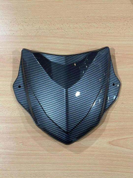 [ Y16ZR ] Yamaha Y16ZR Y16 Cowling Visor Handle Cover Wizer Carbon ...