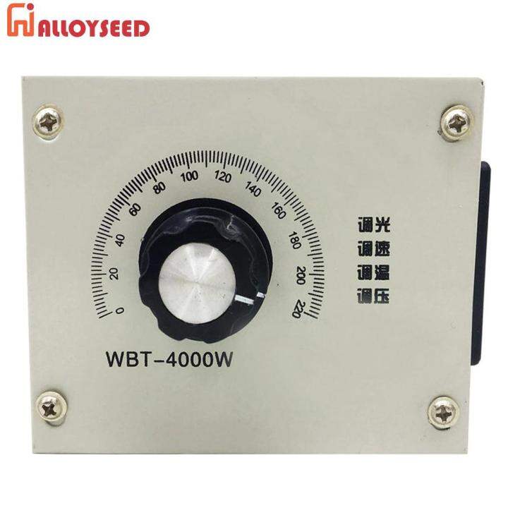 AC220V Fan Speed Controller 18A SCR Motor Fan Speed Controller 4KW High ...