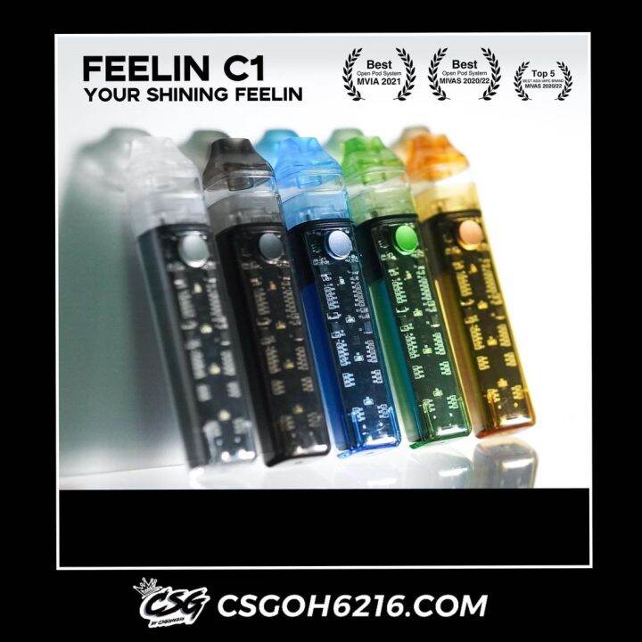 Original Nevoks Feelin C1 Pod Kit 30W 1000mAh 2.8ML Pod Capacity Nevoks ...
