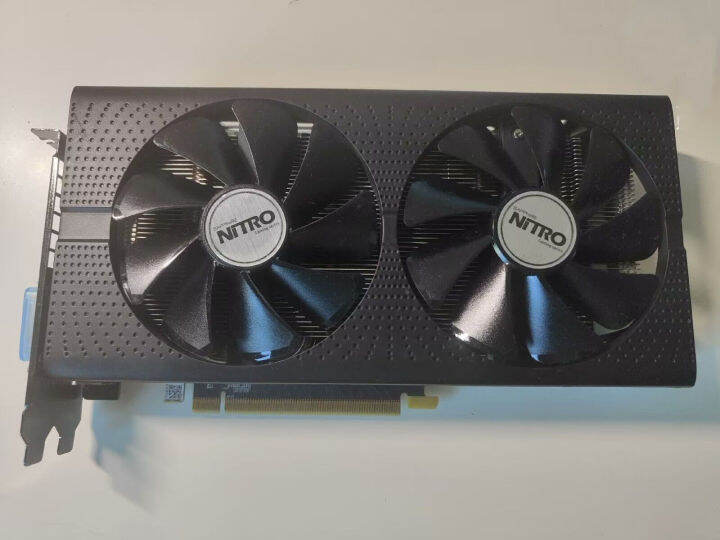 SAPPHIRE NITRO AMD Radeon RX580 8GB 2048SP GDDR5 Graphics Video Card DP ...