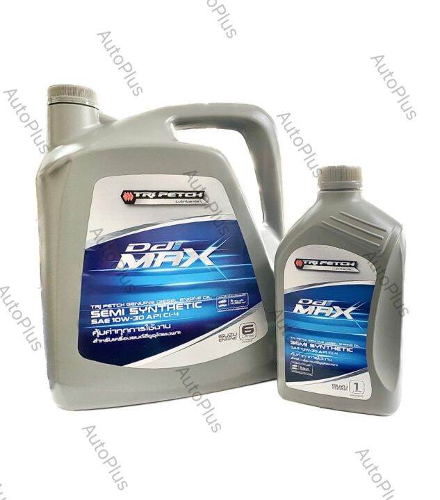 Isuzu Tri Petch Lubricants Ddi MAX 10W-30 API CI-4 Engine Oil Motor Oil ...