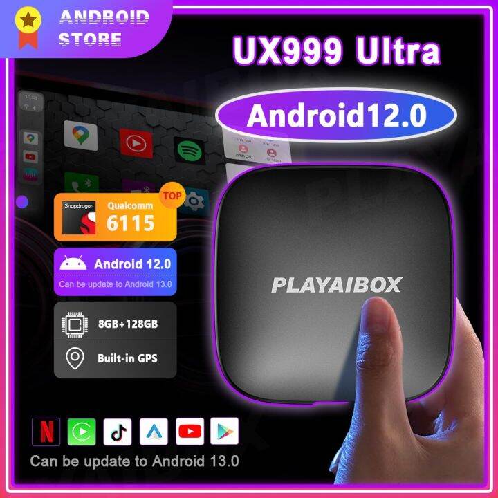 Ai Doos Netflix Iptv Android 12 Systeem ทีวี UX999 Spelen รถยนต์ Android Snapdragon662เฉียบ ...