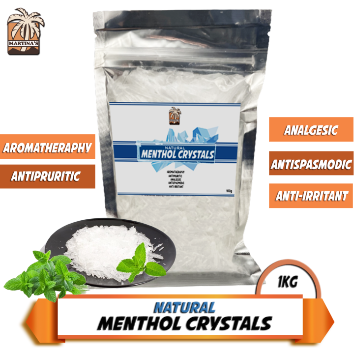 MENTHOL CRYSTALS (1kg) Martina’s | Lazada PH