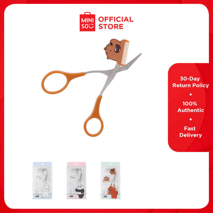 MINISO We Bare Bears Eyebrow Scissors | Lazada PH