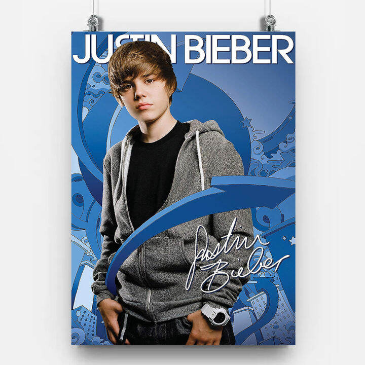Justin Bieber A3 Poster & A3 Frame Wall Decoration | Lazada