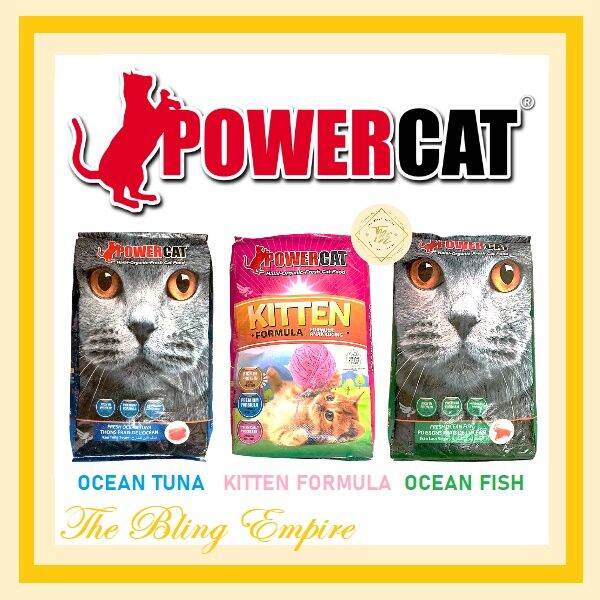 Free postage Powercat Organic Halal Dry Food Kitten, Ocean Fish, Ocean ...