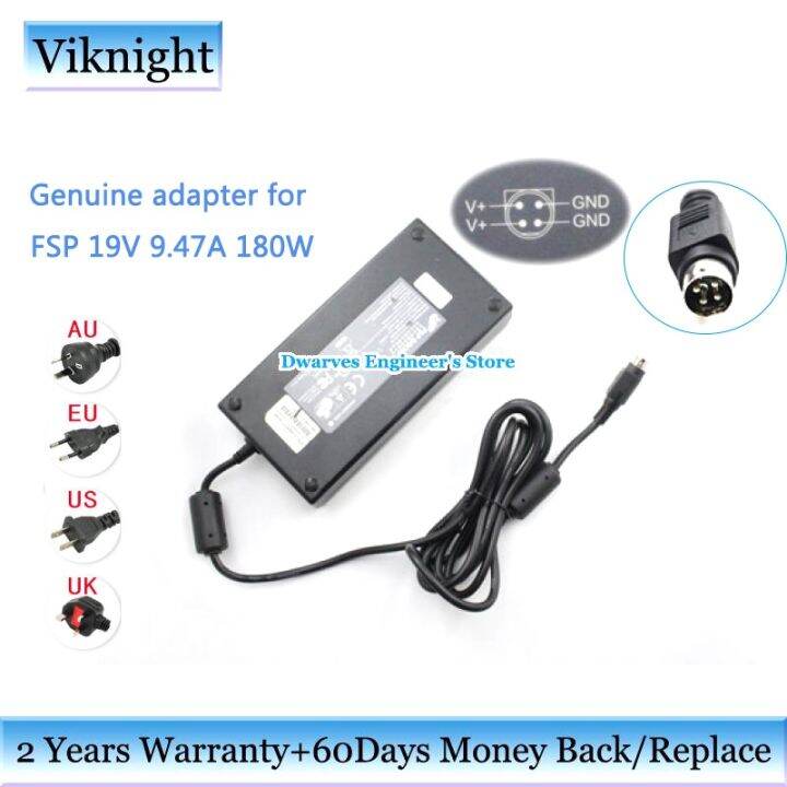 อะแดปเตอร์ของแท้สำหรับ FSP FSP180 ABAN1 J2 680PCT G540 AC Adapter 19V 9 ...