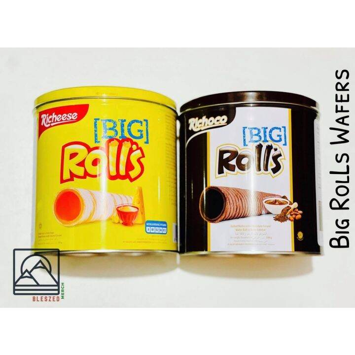 Big Rolls Wafers - Chocolate/Cheese | Lazada PH