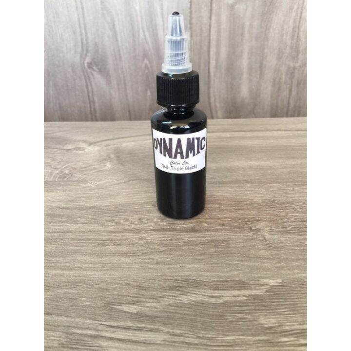 Original Dynamic Triple Black Tattoo Ink 1oz REFILL Valkyrie Tattoo ...