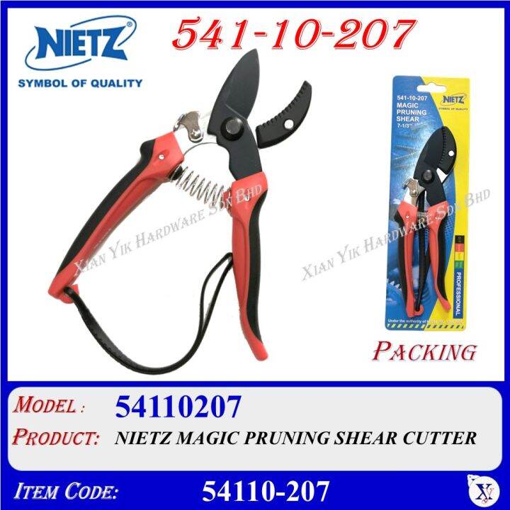 54110-207 NIETZ MAGIC PRUNING SHEAR CUTTER MADE IN TAIWAN | Lazada
