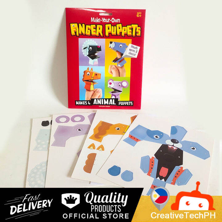 Make Your Own Finger Puppet DIY for Kids | Lazada PH